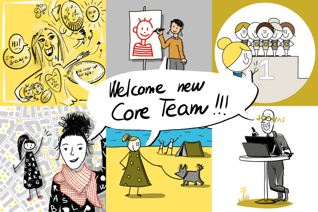 The new core team! · European Visual Practitioners